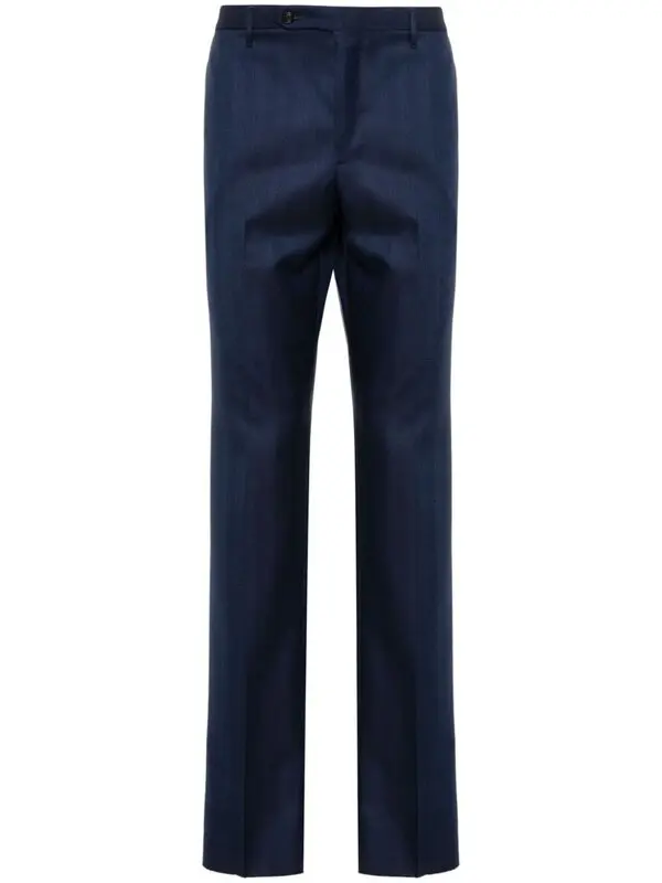 ROTA Herringbone Wool Trousers