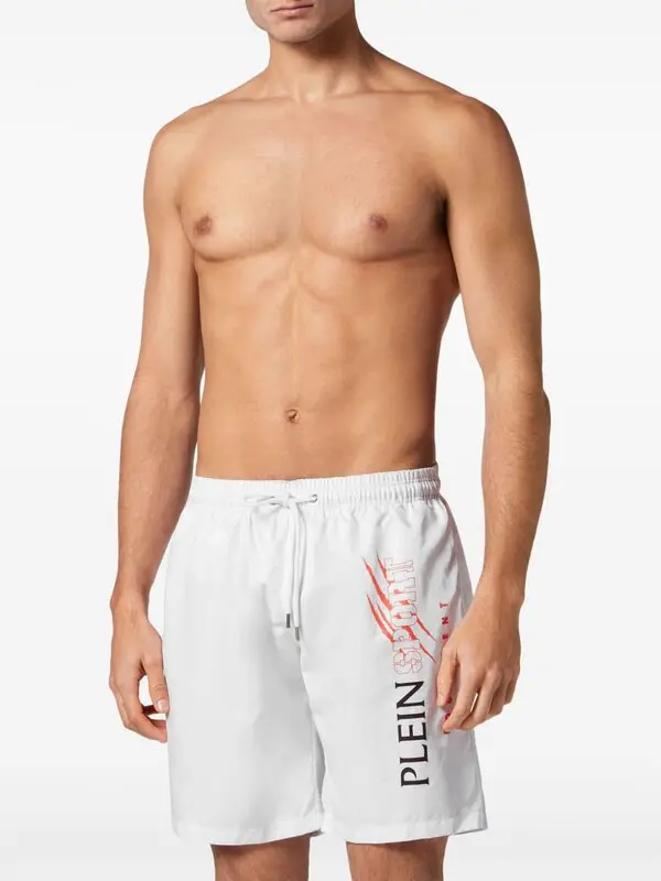 PLEIN SPORT Scratch Swim Shorts