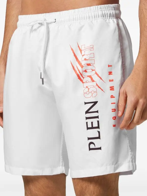 PLEIN SPORT Scratch Swim Shorts