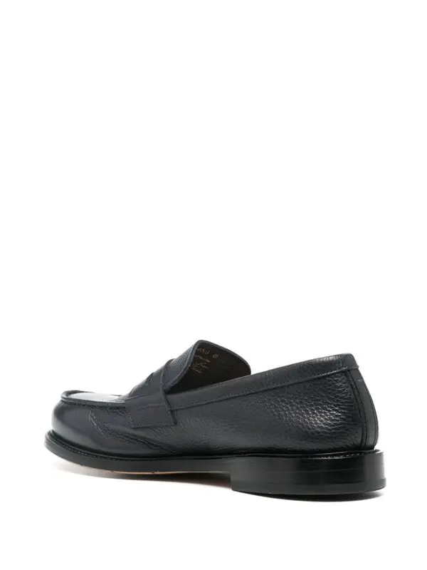 Premiata Penny-slot Leather Loafers - Blue