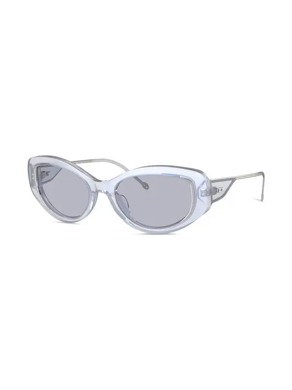 DIESEL® Logo-plaque Cat-eye Sunglasses