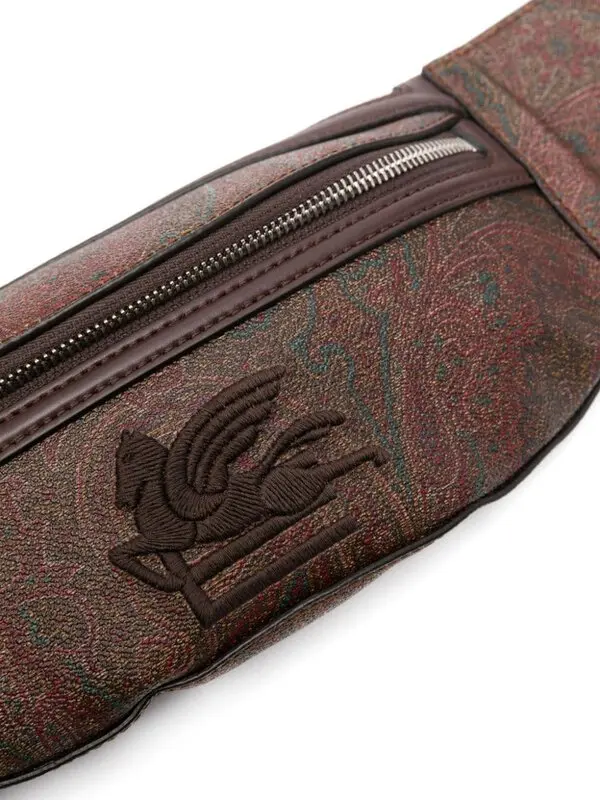 Etro Pegaso-embroidered Paisley Belt Bag