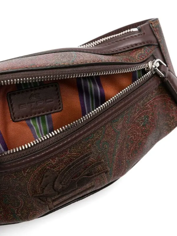 Etro Pegaso-embroidered Paisley Belt Bag