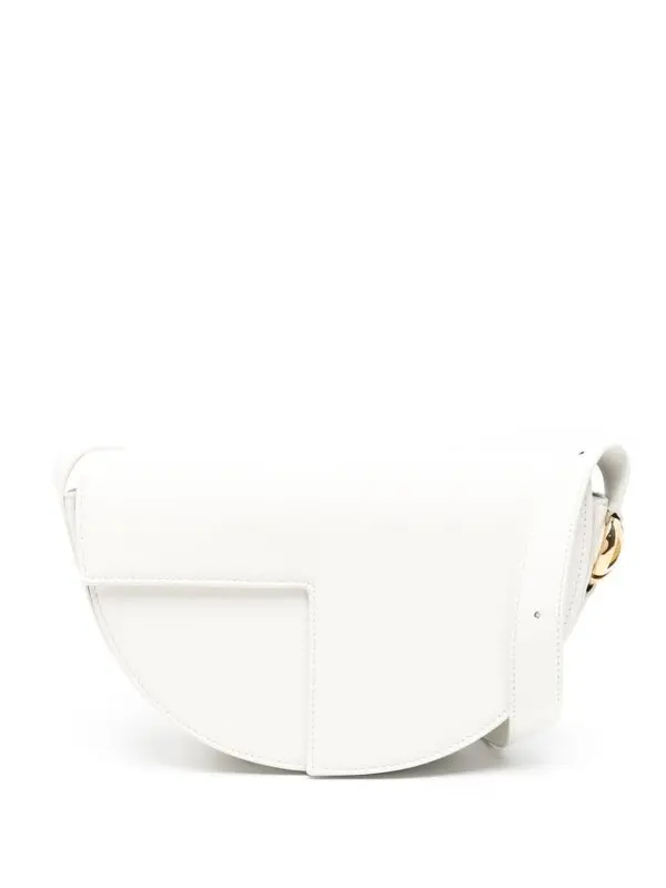 Patou Le Leather Shoulder Bag - Neutrals
