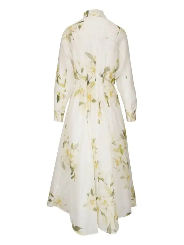 zimmermann harmony midi dress FARFETCH Zimmermann Harmony floral-print midi dress 1350.00