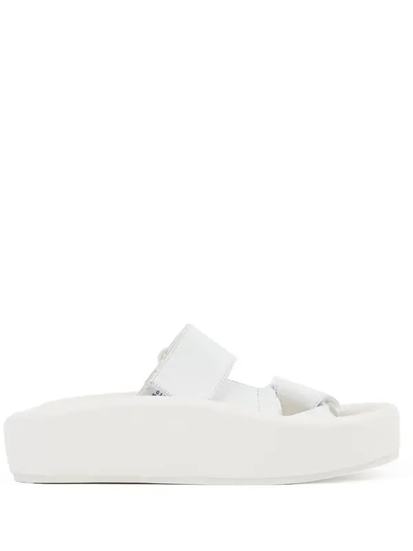 MAISON MARGIELA Webbing Leather Sandals - White