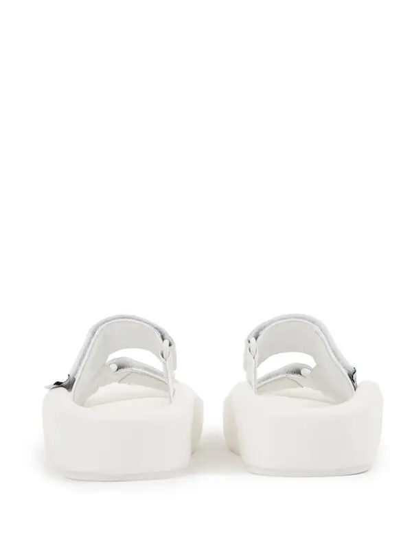 MAISON MARGIELA Webbing Leather Sandals - White