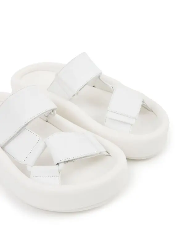 MAISON MARGIELA Webbing Leather Sandals - White