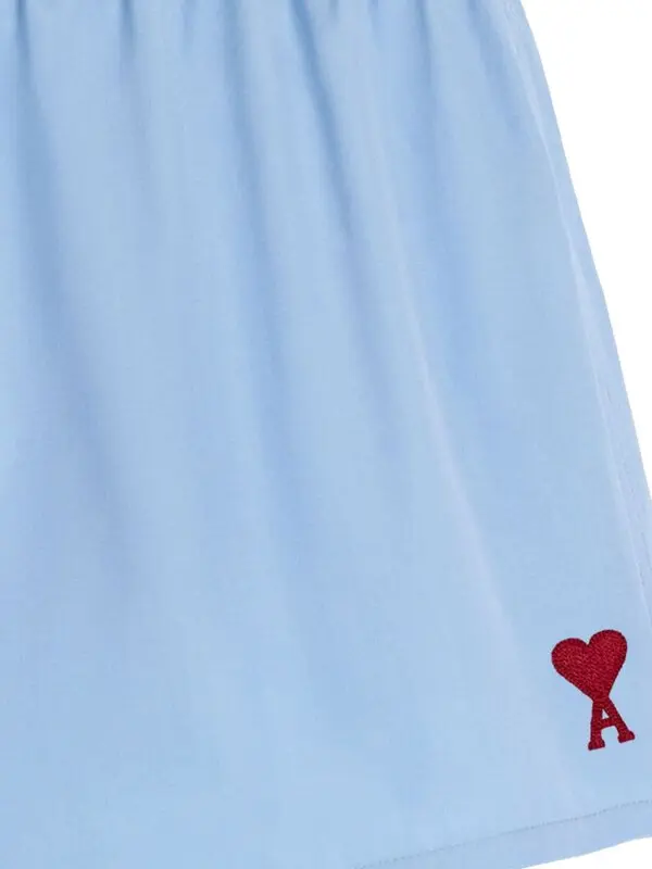 AMI Paris De Coeur Cotton Boxers - Blue