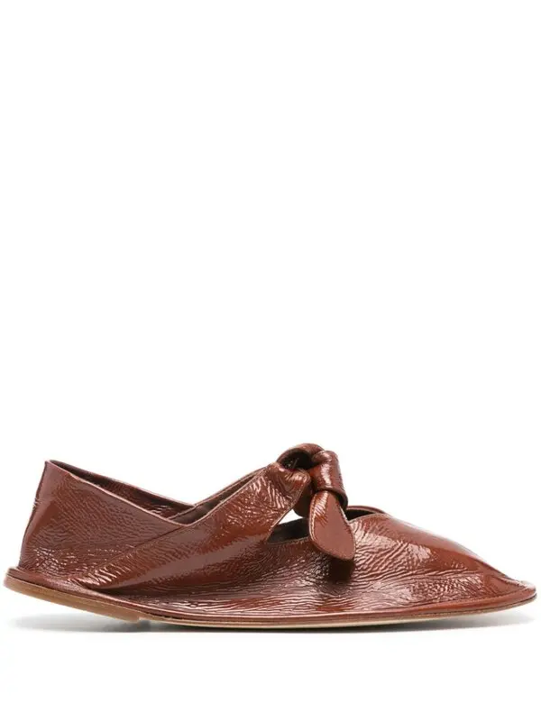Hereu Llasada Ballerina Shoes - Brown