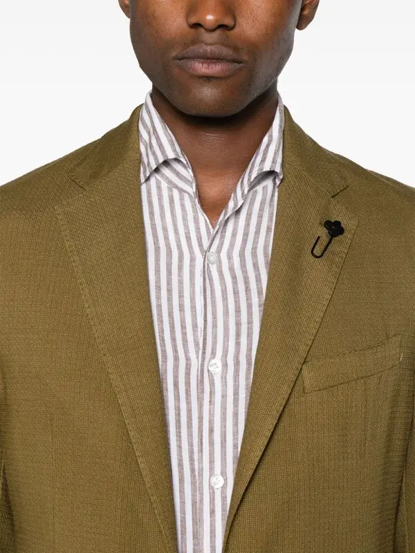 LARDINI Notched-lapels Single-breasted Blazer