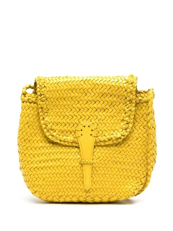 Dragon Diffusion City Leather Mini Bag - Yellow