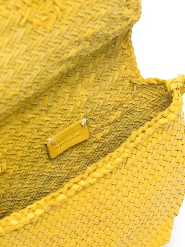 Dragon Diffusion City Leather Mini Bag - Yellow