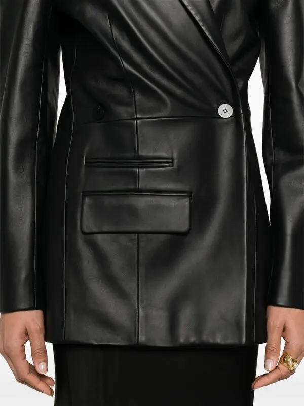 Jacquemus La Veste Tibau Leather Blazer