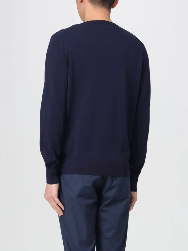 BALLANTYNE Crew Neck Sweater - Navy