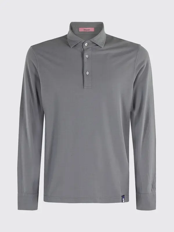 DRUMOHR Polo Shirt - Smoke Grey
