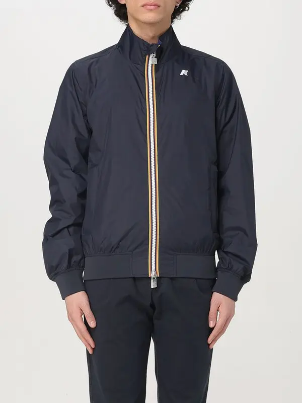 K-WAY Zip-up Jacket - Navy
