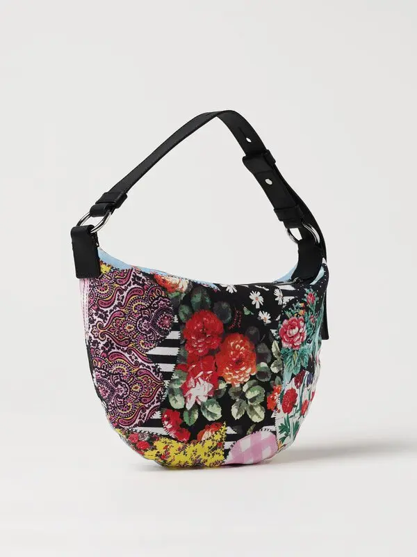 Moschino Patchwork Shoulder Bag