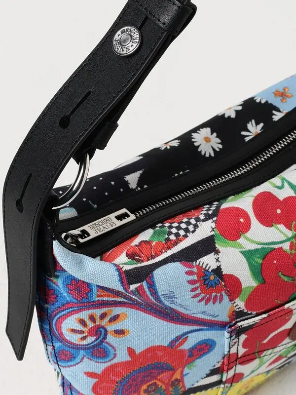 Moschino Patchwork Shoulder Bag