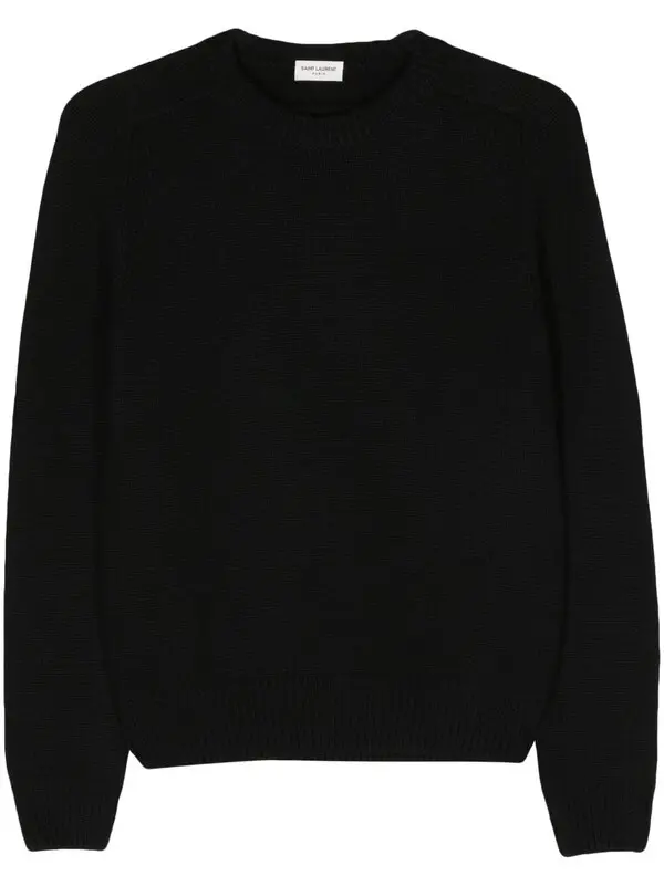 Saint Laurent Ribbed Cashmere Sweater