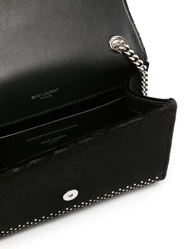 Saint Laurent Small Kate Crystal-embellished Shoulder Bag