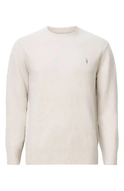 ALLSAINTS Statten Crewneck Sweater - Cloudy White