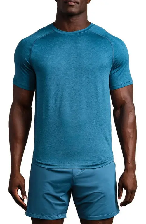 RHONE Atmosphere Performance T-shirt - Ash Blue