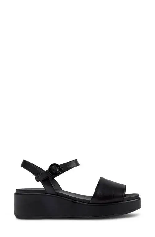 Camper Misia Platform Sandal - Black