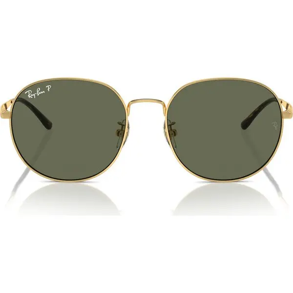 Ray-ban 57mm Polarized Round Phantos Sunglasses