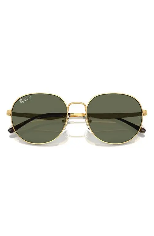 Ray-ban 57mm Polarized Round Phantos Sunglasses