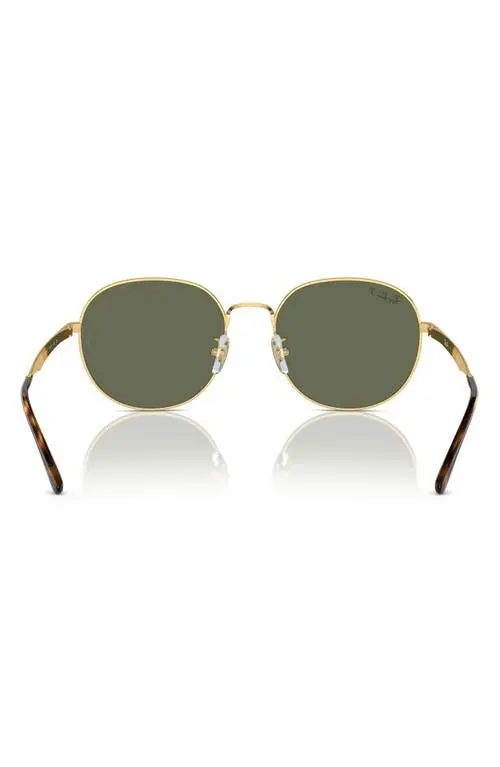 Ray-ban 57mm Polarized Round Phantos Sunglasses