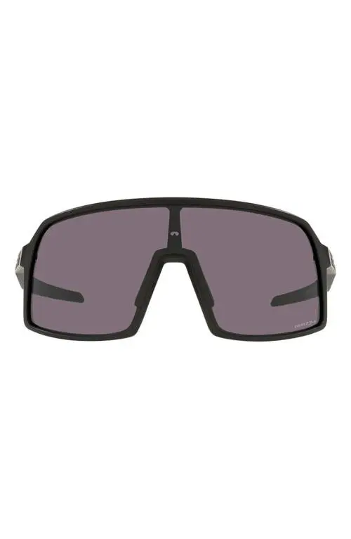 Oakley Sutro Prizm™ Rectangle Sunglasses - Matte Black/prizm Grey