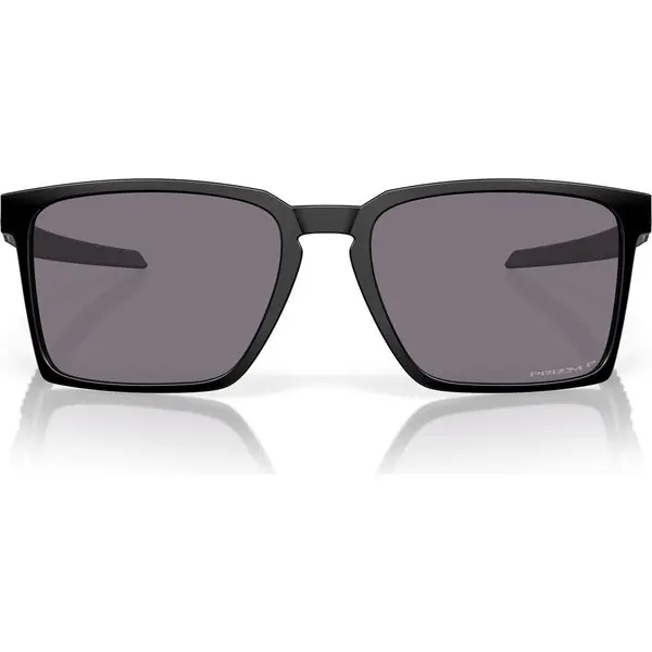 Oakley Exchange 56mm Rectangle Sunglasses - Black Grey