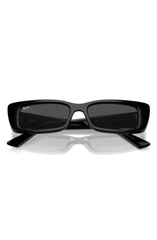 Ray-ban Teru Rectangular Sunglasses - Black