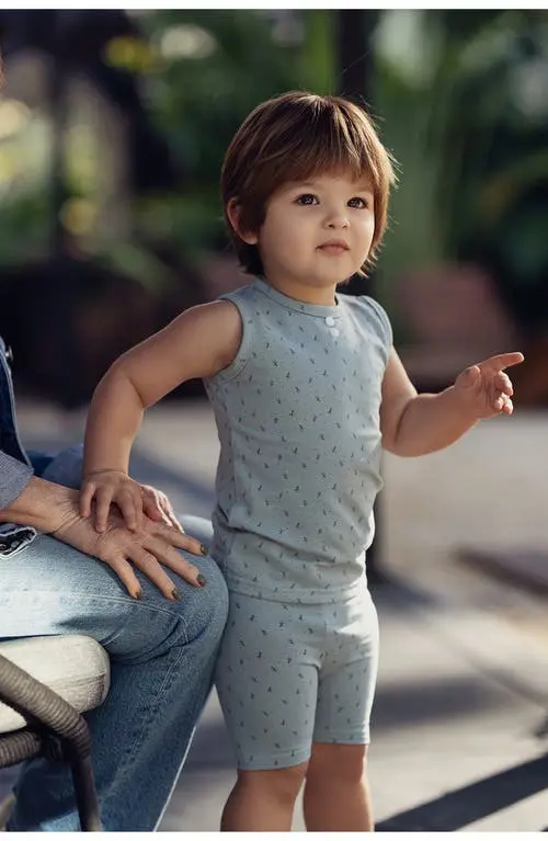 MANIÈRE Polka Dots Tank And Shorts Set