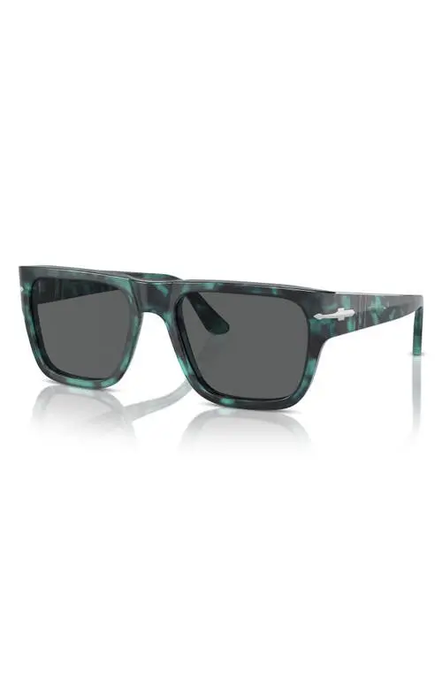 Persol 57mm Sunglasses - Blue Havana