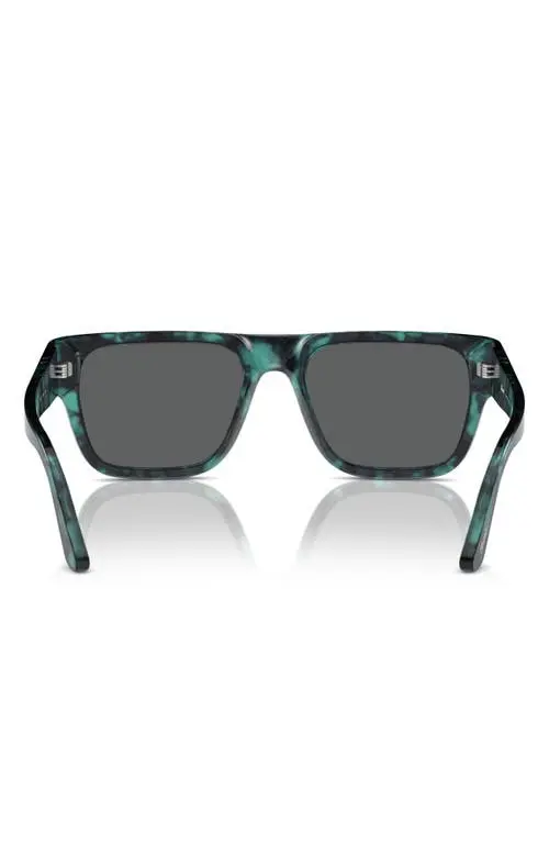 Persol 57mm Sunglasses - Blue Havana