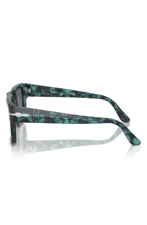 Persol 57mm Sunglasses - Blue Havana