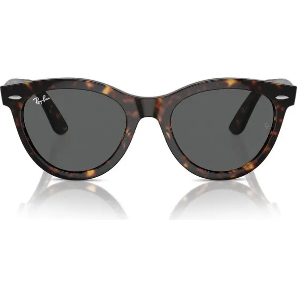 Ray-ban 54mm Oval Wayfarer Sunglasses - Havana