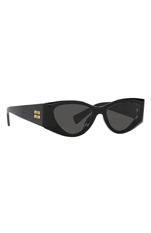 Miu Miu 54mm Angular Cat Eye Sunglasses