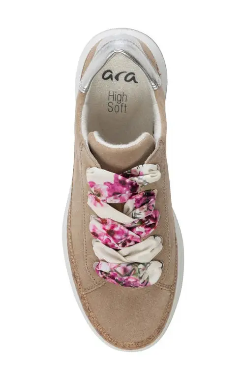 ARA Rem Sneaker - Sand/ Silver