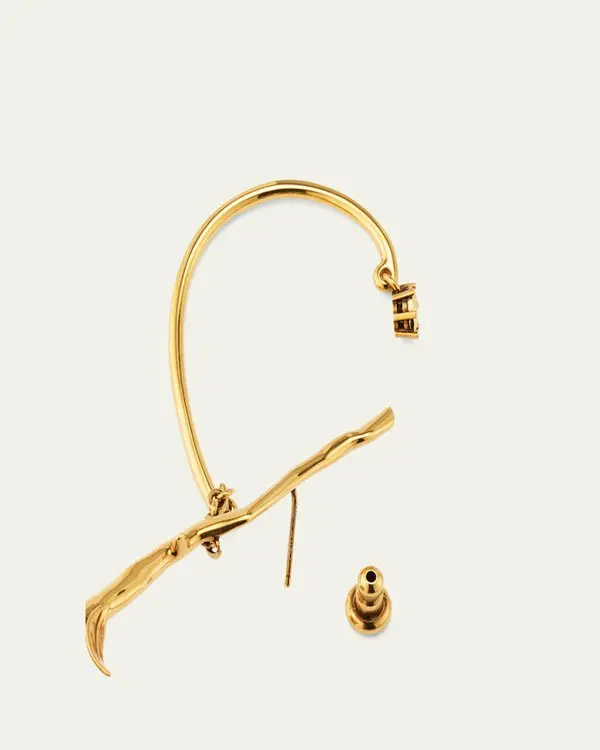 Alexander McQueen Tudor Rose Earring
