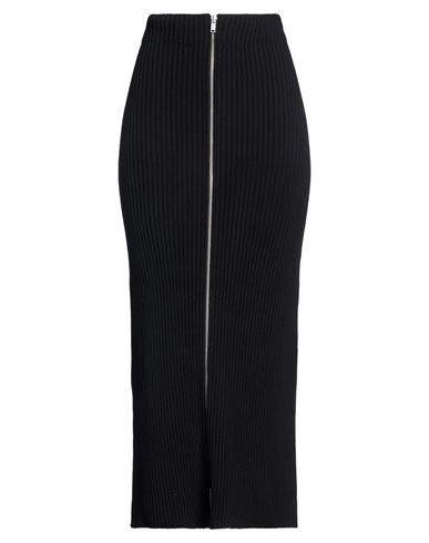 JIL SANDER Maxi Cotton Skirt - Black