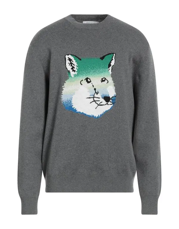 Maison Kitsuné Knitted Cotton Sweater