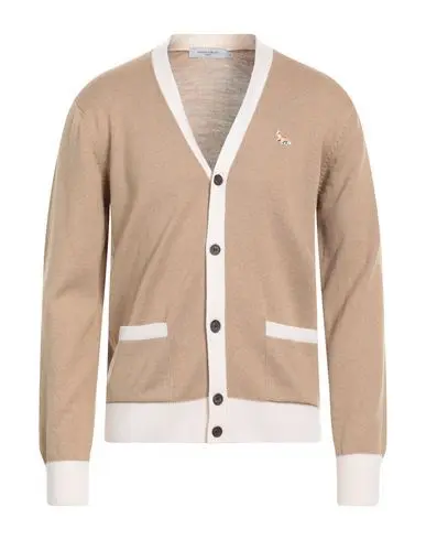 Maison Kitsuné Wool Cardigan - Beige