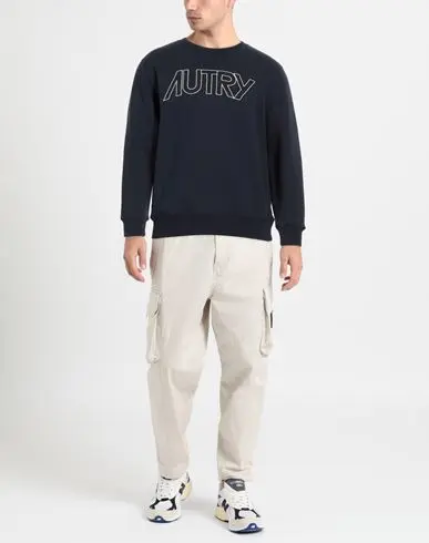 AUTRY Cotton Fleece Sweatshirt - Navy