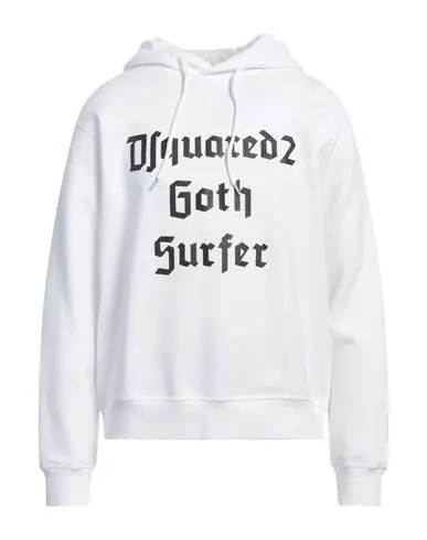 Dsquared2 Sweatshirt In Cotton And Elastane - White