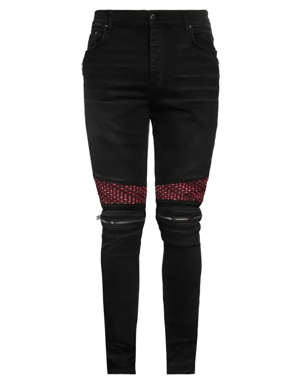 Amiri Geometric-print Skinny Jeans