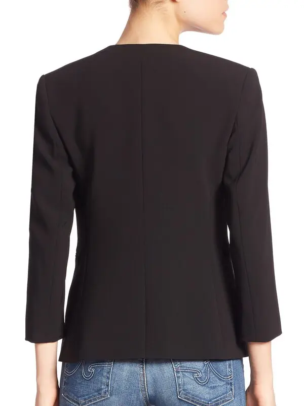 Theory Lindrayia B Admiral Crepe Jacket