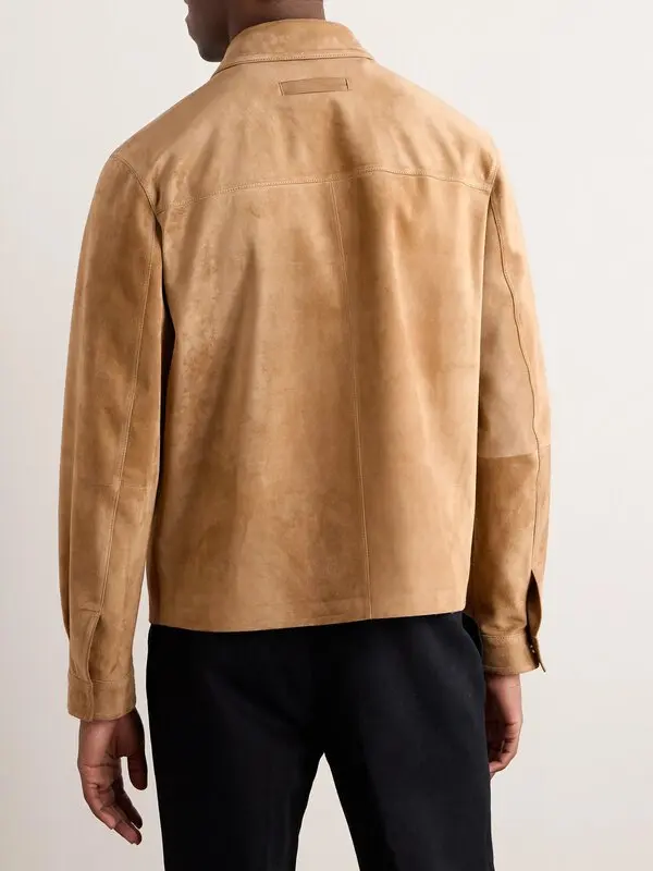 Zegna Classic Suede Jacket